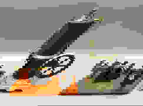 Salesman Sample Steam Engine And Antique Telegraph Key Auction