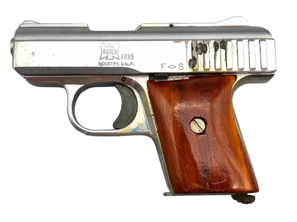 Raven Arms P-25 .25 Caliber Pistol Auction