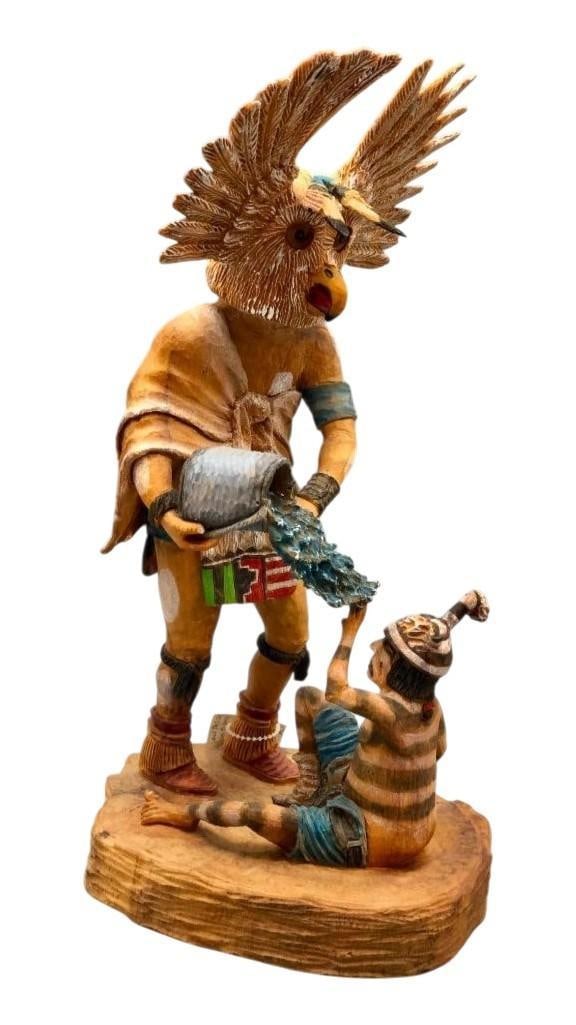 Exquisite Kachina Carving By Keith Torres Auction