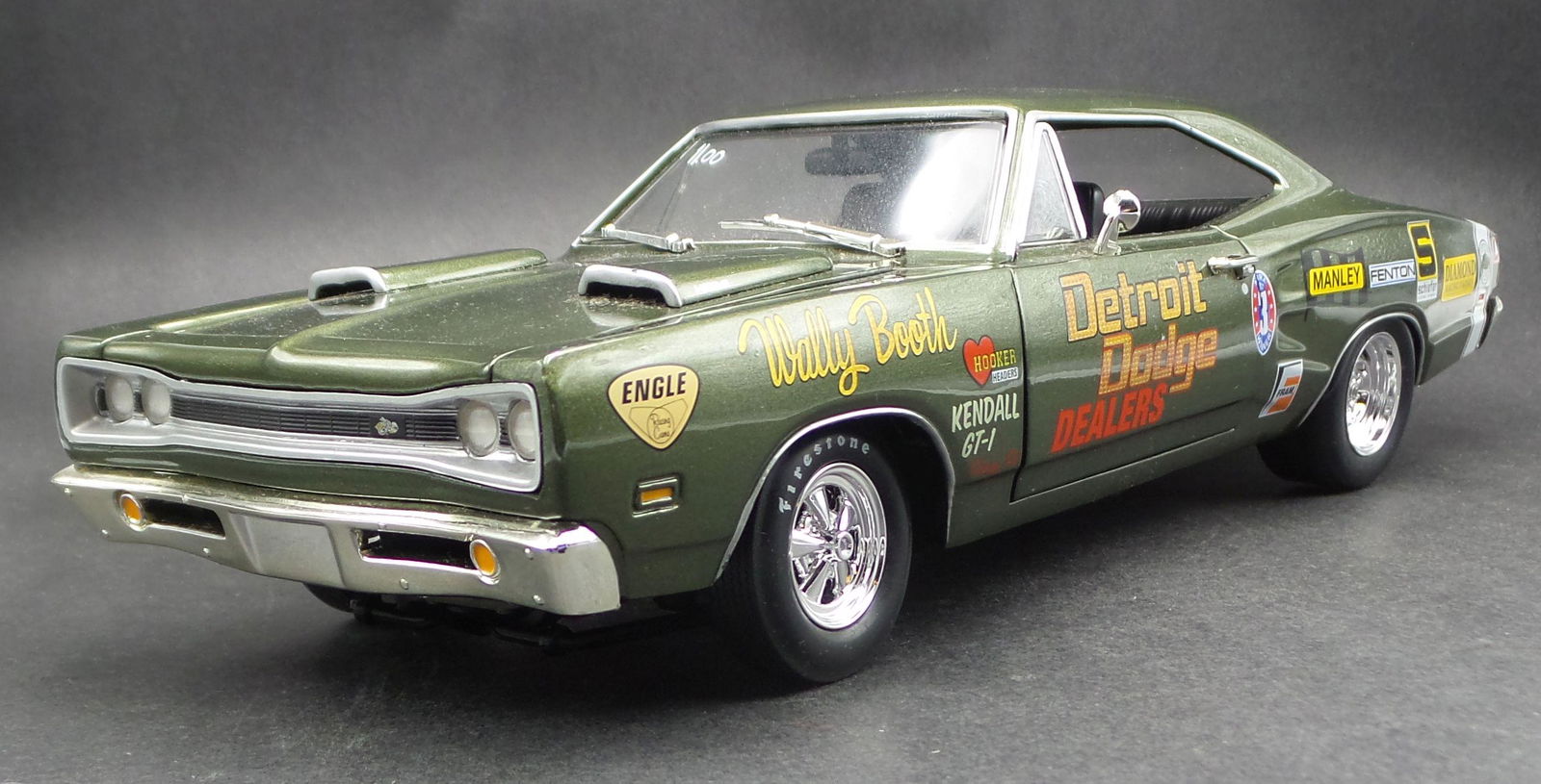 ERTL/AUTO WORLD 1969 Wally Booth NHRA Dodge Coronet Super Bee Diecast ...