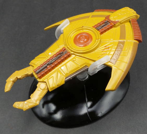 Vintage Eaglemoss Hero Star Trek Ds9 Cardassian Hideki Class Spacecraft ...