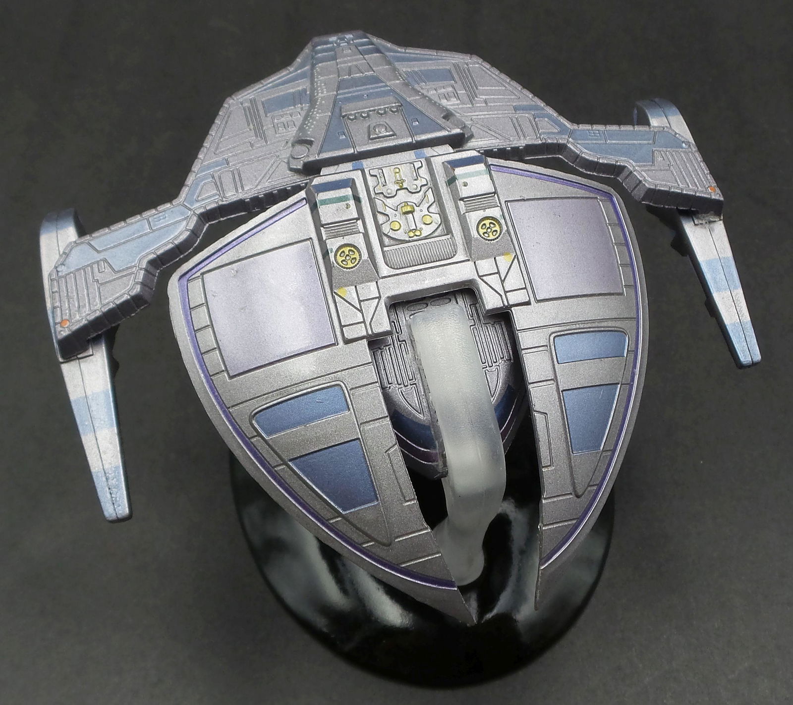 Vintage Eaglemoss Hero Star Trek Ds9 Jem'hadar Fighter Diecast Model