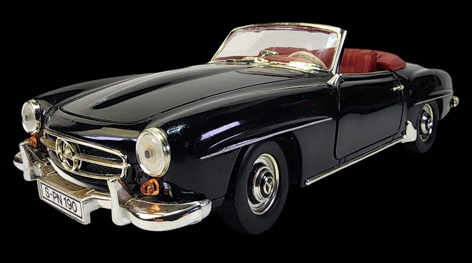 Vintage Ertl Mercedes-benz 190sl Diecast Model Car 1:18 Scale Auction