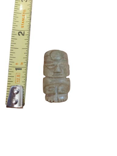 Pre Columbian Mixtec Penate Jade Pendant