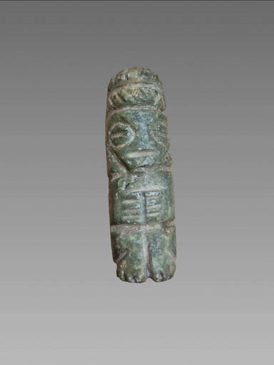 Pre Columbian Jade Mixtec Penate Pendant