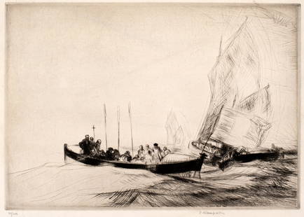 Edmund Blampied Etching