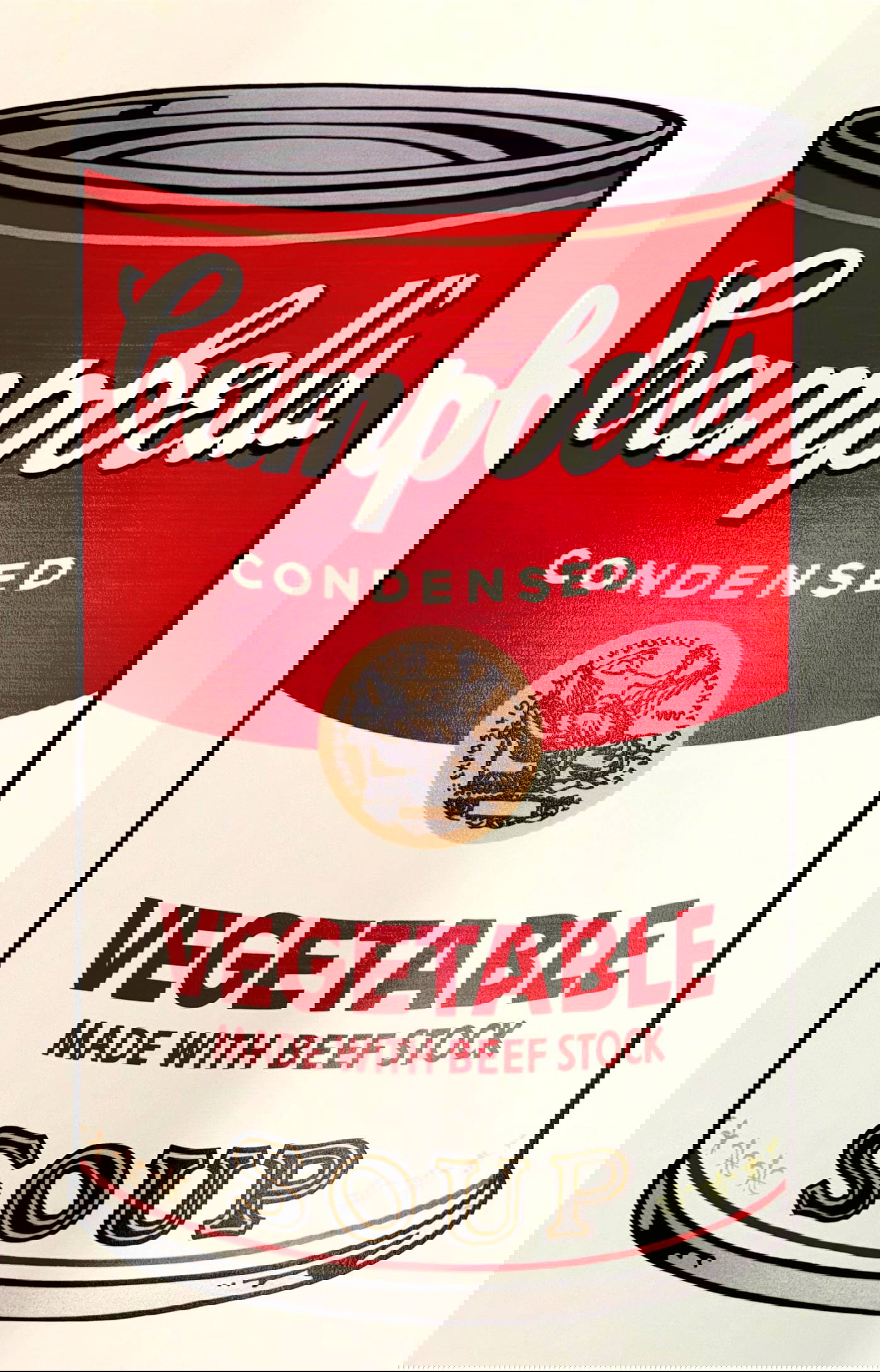 Andy Warhol Campbells Soup Can Tomato Auction