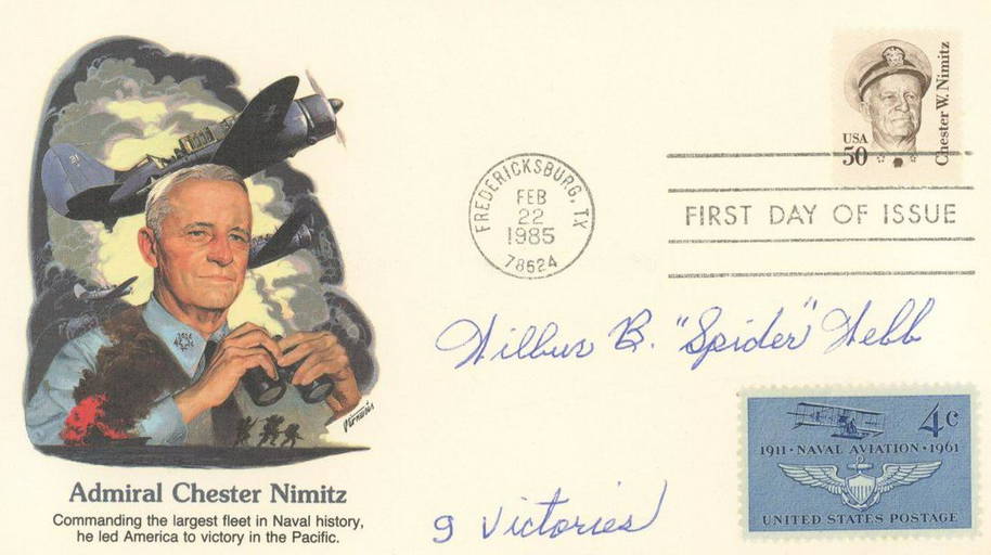 Wilbur Butcher “Spider” Webb - U.S. Navy Ace: World War II ...