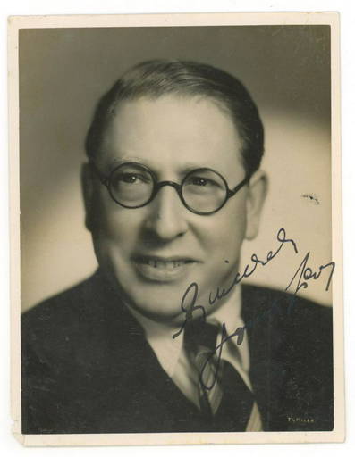 Louis Levy Alfred Hitchcock Film Director & Conductor Autographed 4 X 5 ...