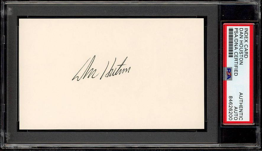 Don Hutson Nfl Pro Football Hall Of Fame Autographed 3 X 5" Card