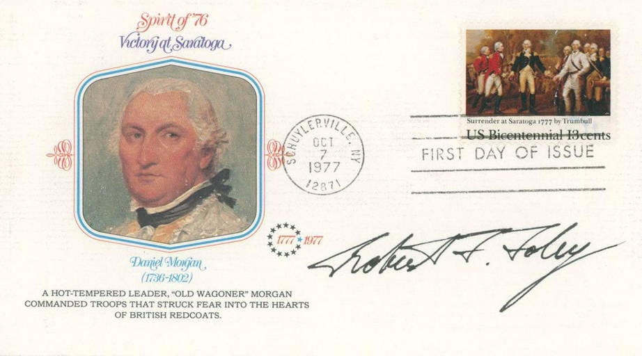 Robert F. Foley Medal Of Honor: Vietnam War Autographed First Day Cover