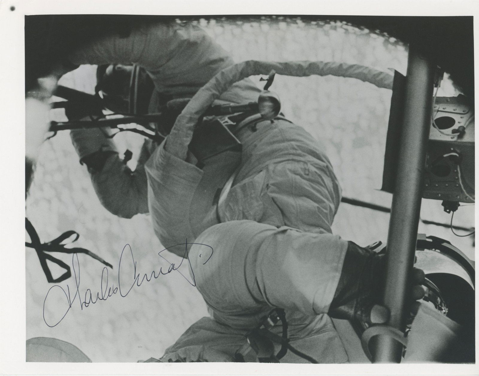 Charles "pete" Conrad Jr. Nasa Astronaut Autographed Official Nasa 8 X ...