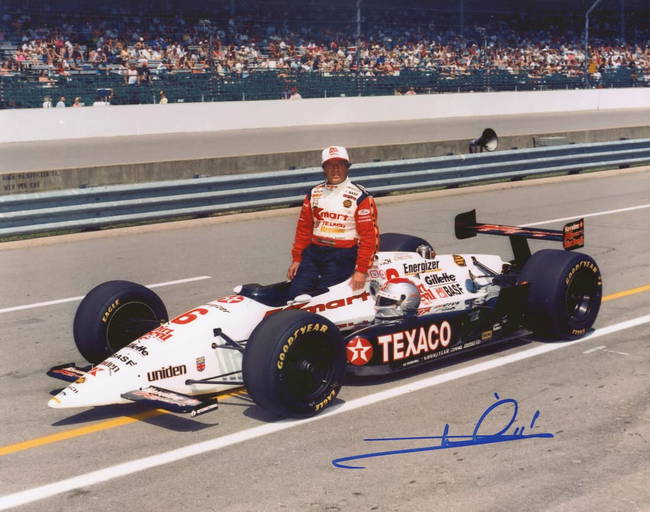Mario Andretti Nascar Champion Autographed 8 X 10" Photograph
