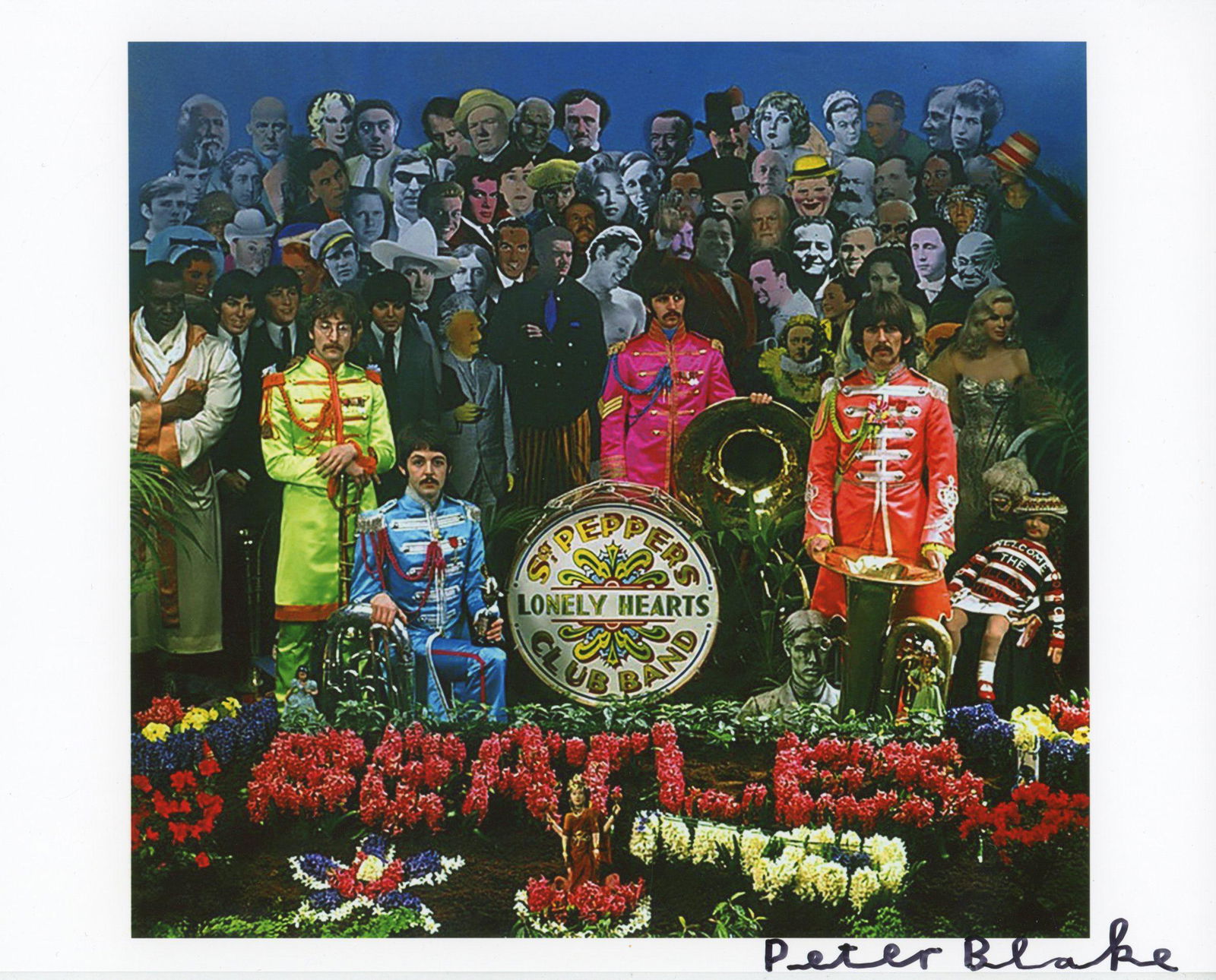 Peter Blake - Beatles' "sgt. Pepper's" Album Cover Artist - Autographed 8 X 10" Photograph Auction