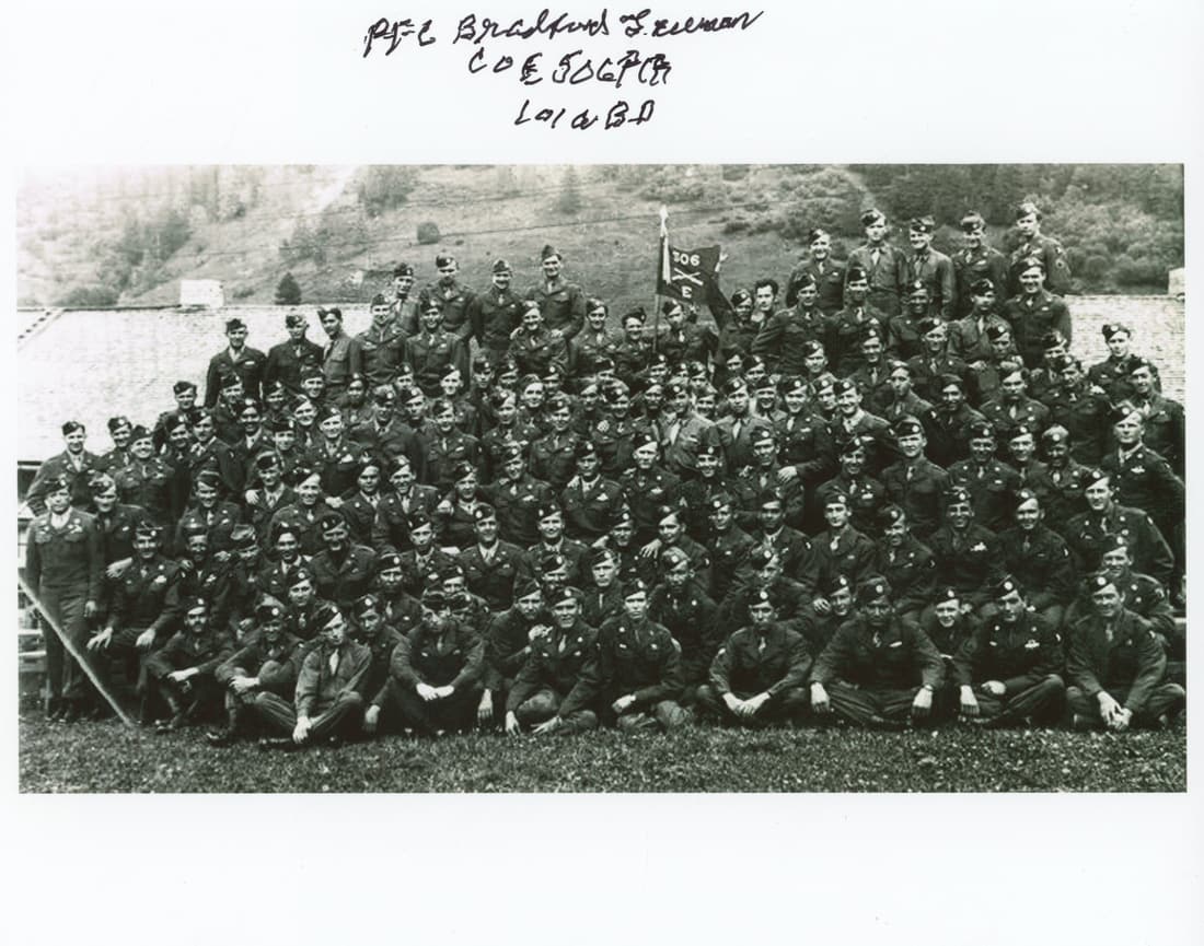 Bradford Freeman Wwii D Day: Band Of Brothers Autographed 8 X 10 ...