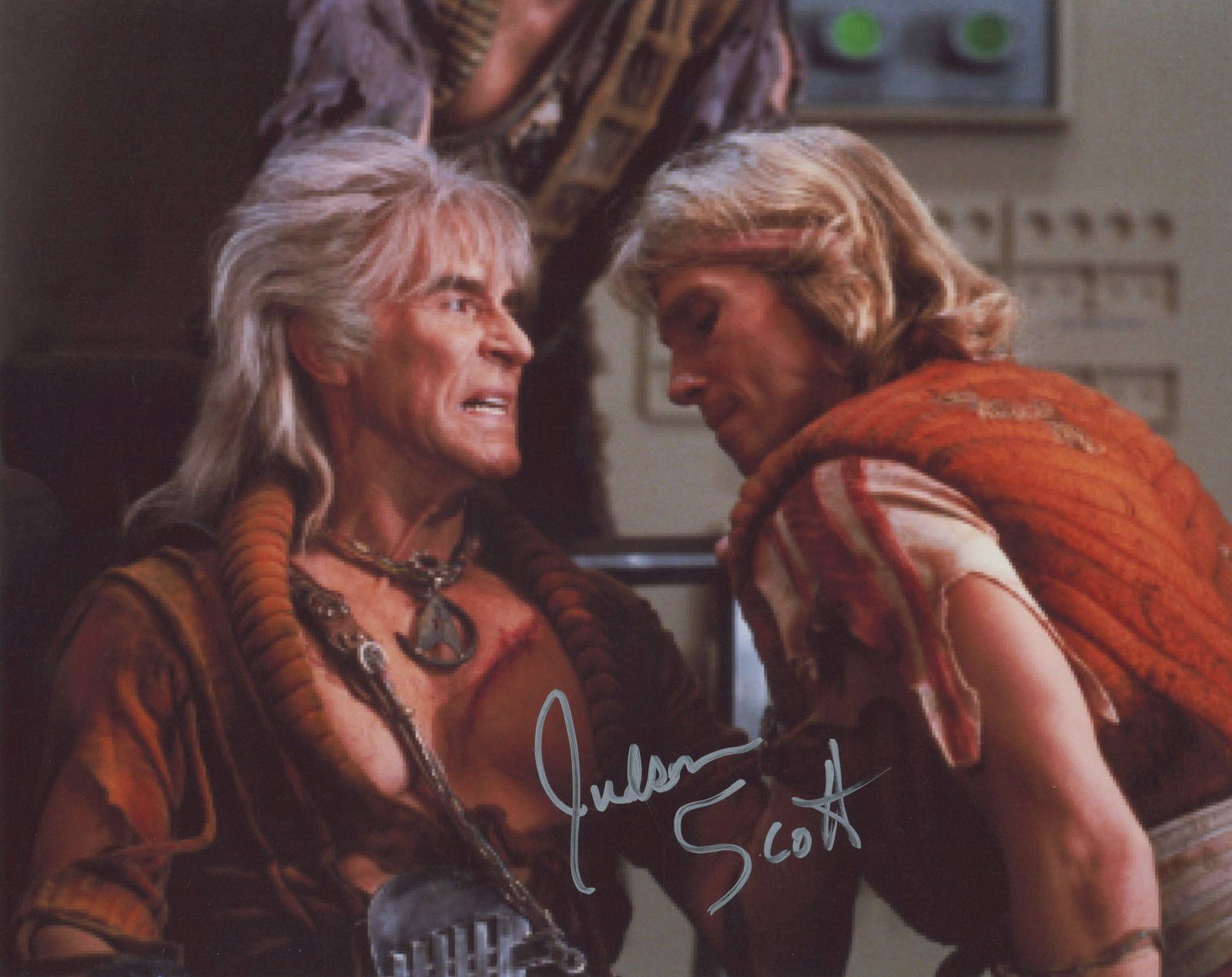 Judson Scott - Actor: Joachim In "star Trek Ii" Film - Autographed 8 X ...
