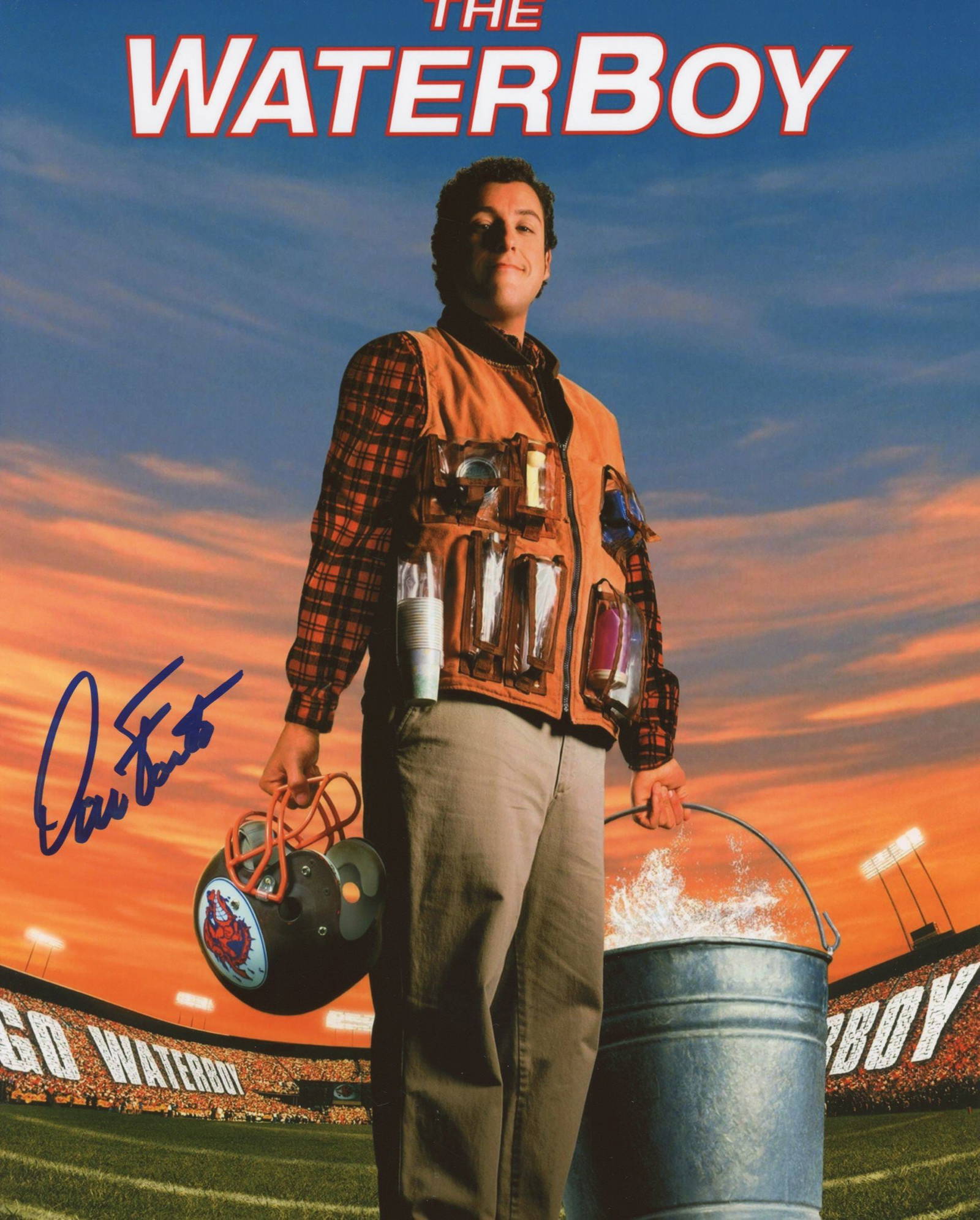 Dan Fouts - Nfl Football Hofer & Actor - Autographed "the Waterboy" 8 X ...