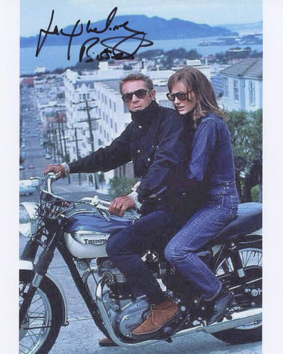 Jacqueline Bisset Classic Actress: "bullitt" Autographed 8 X 10" Photograph