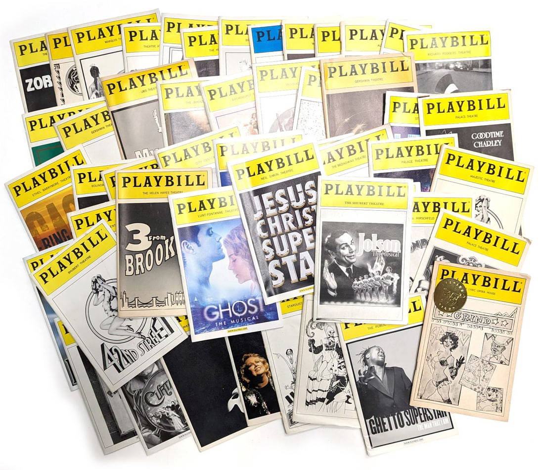 Playbill Collection - 50+ Vintage Playbill Collection - Mid/late 1900s ...