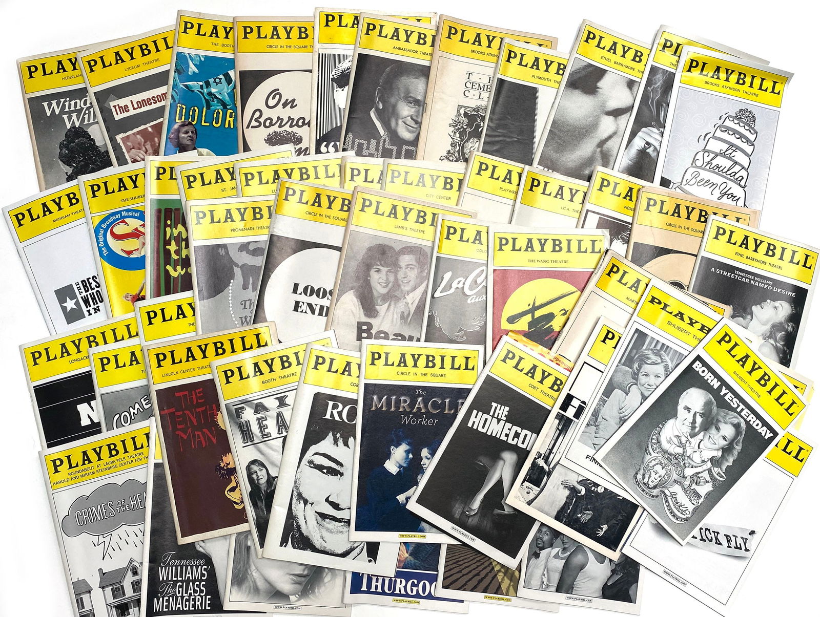 Playbill Collection - 50+ Vintage Playbill Collection - Mid/late 1900s ...