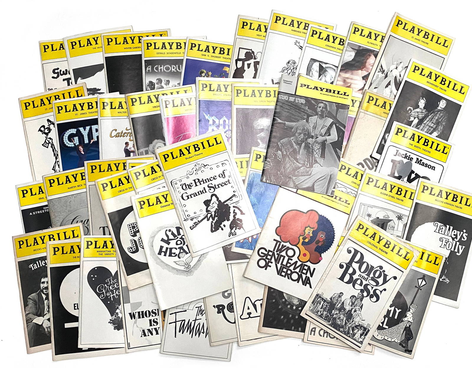 Playbill Collection - 50+ Vintage Playbill Collection - Mid/late 1900s ...