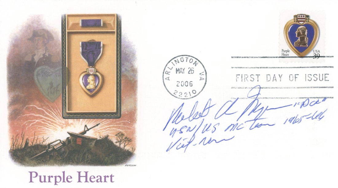 Robert R. Ingram - Medal Of Honor: Vietnam War - Autographed First Day ...