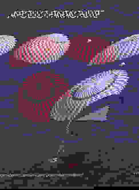 Apollo Parachute Swatch - Vintage Capsule Spare Parachute Material ...