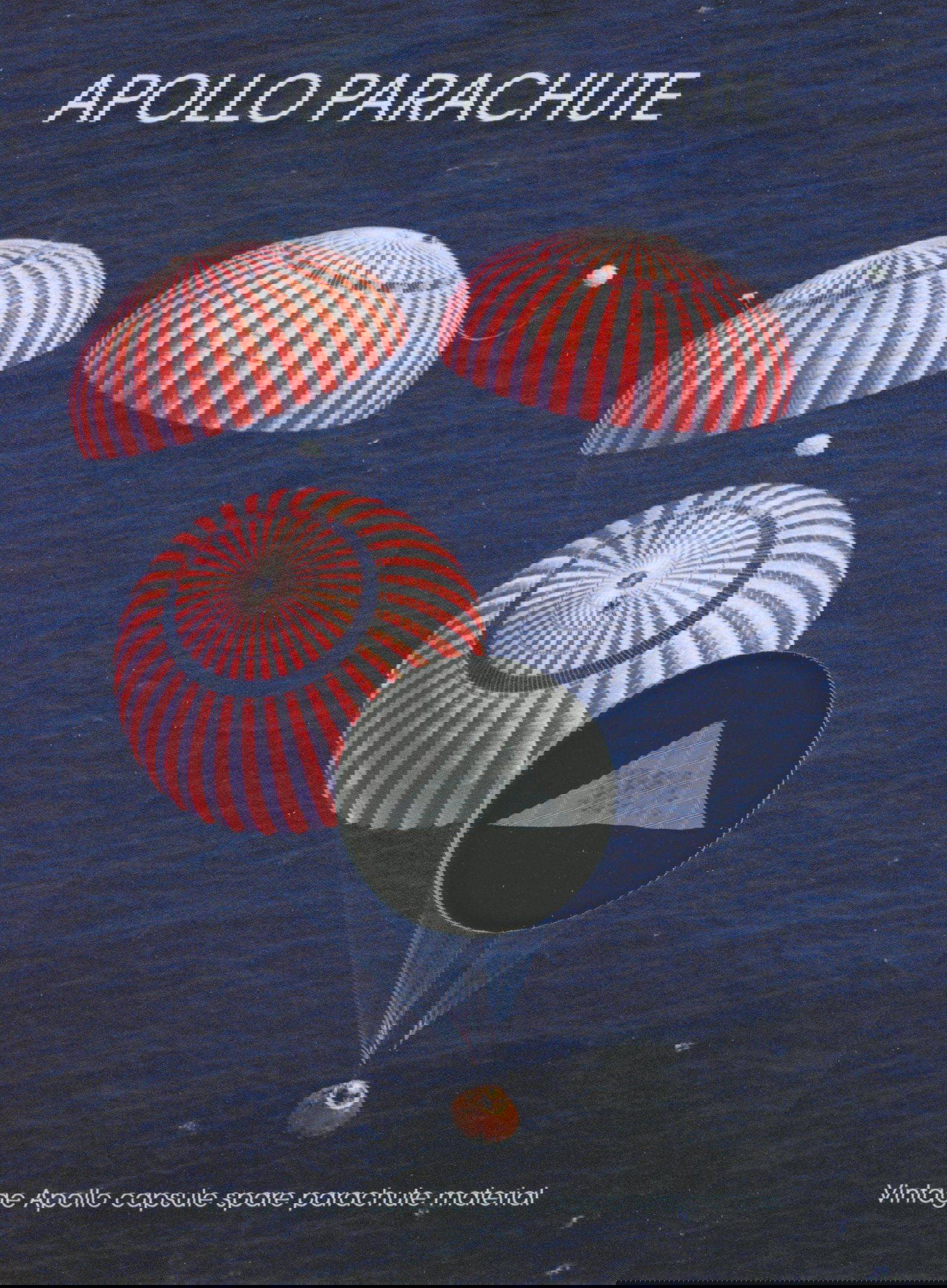 Apollo Parachute Swatch - Vintage Capsule Spare Parachute Material ...