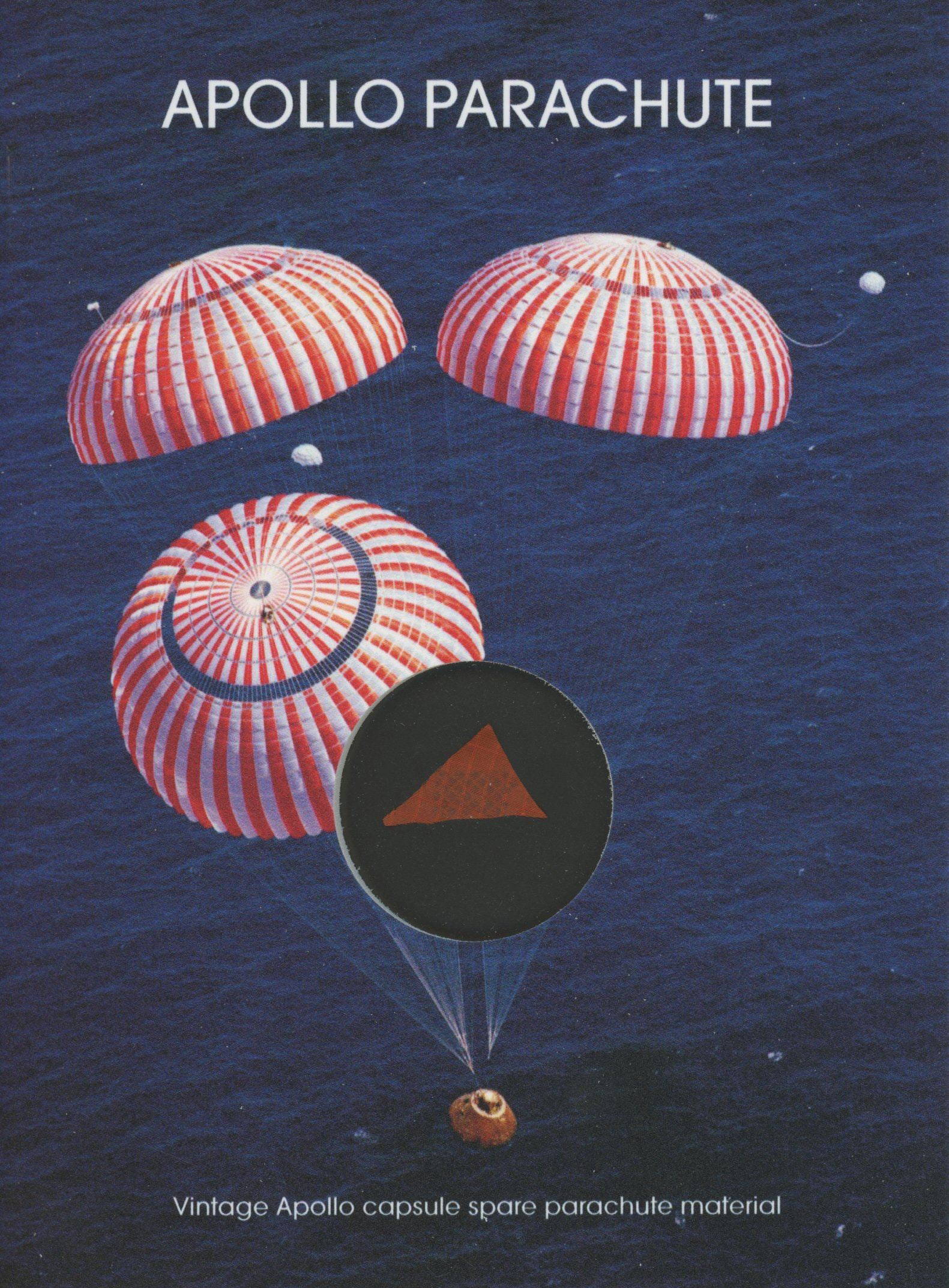 Apollo Parachute Swatch - Vintage Capsule Spare Parachute Material ...