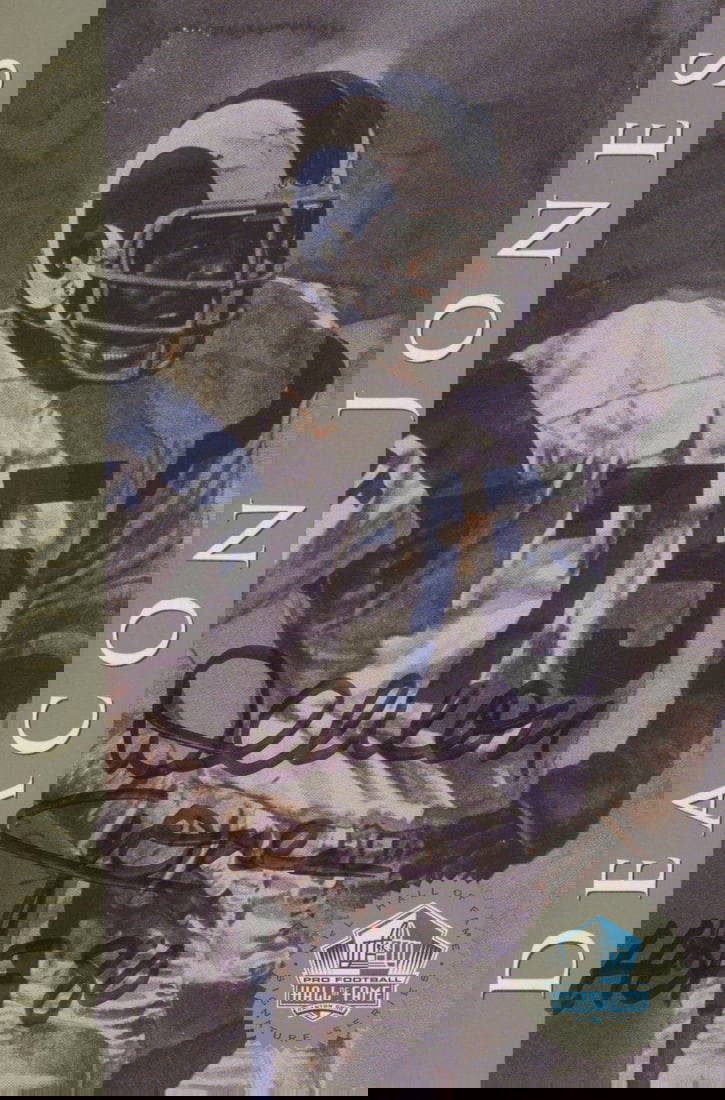 Deacon Jones - Nfl Hall Of Fame Autographed Hof (ron Mix) Ltd. Platinum ...