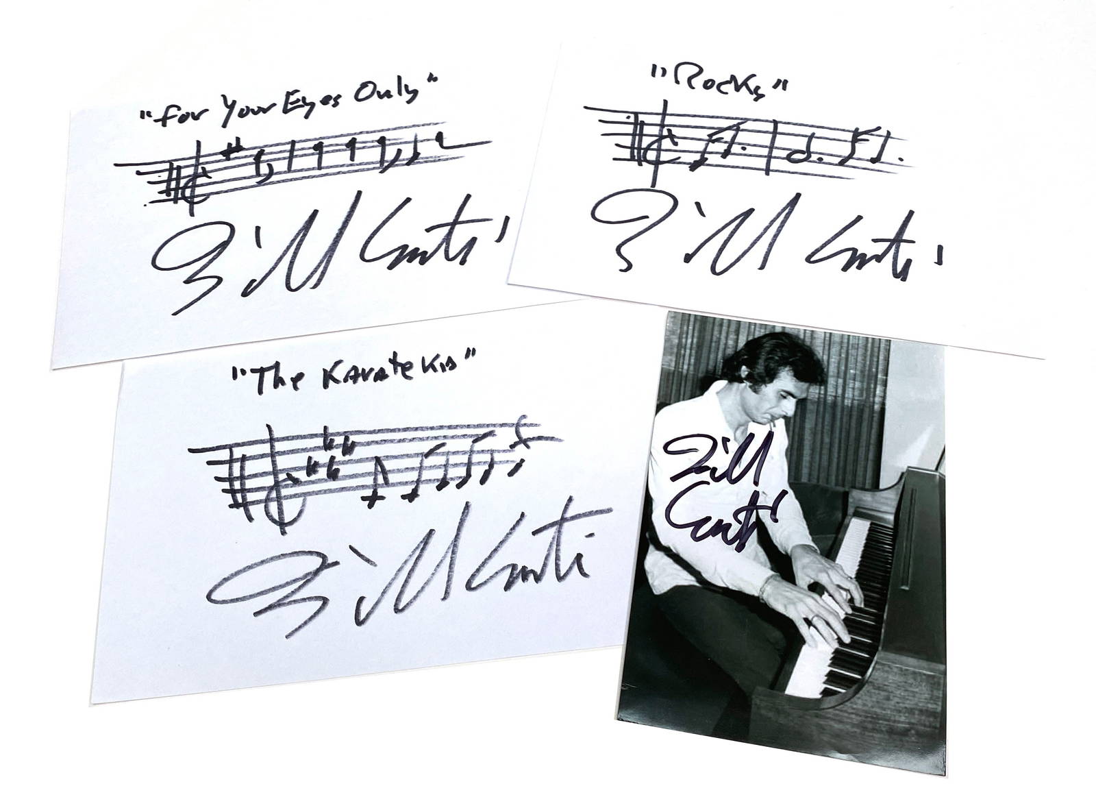 Bill Conti - Film Composer: "rocky," "karate Kid" - Collection Of 3 ...