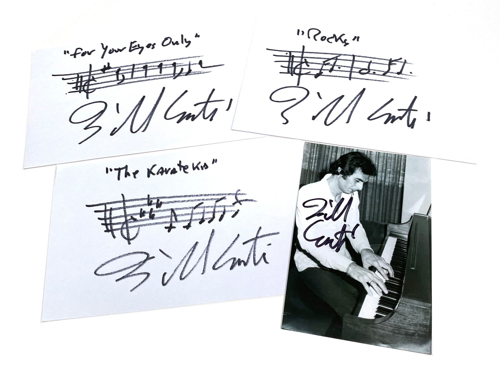 Bill Conti - Film Composer: "rocky," "karate Kid" - Collection Of 3 ...