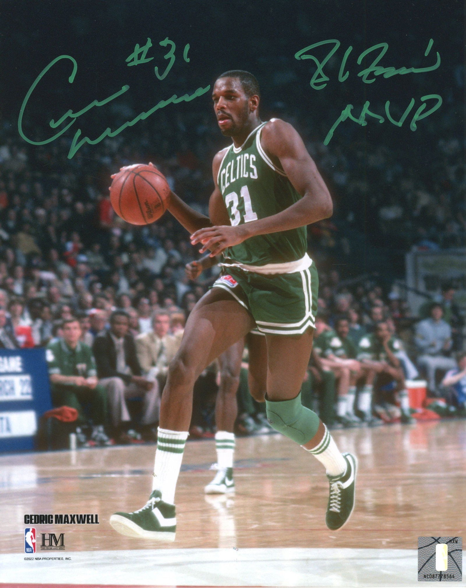 Cedric Maxwell - Boston Celtics Legend - Autographed 8 X 10" Photo With ...