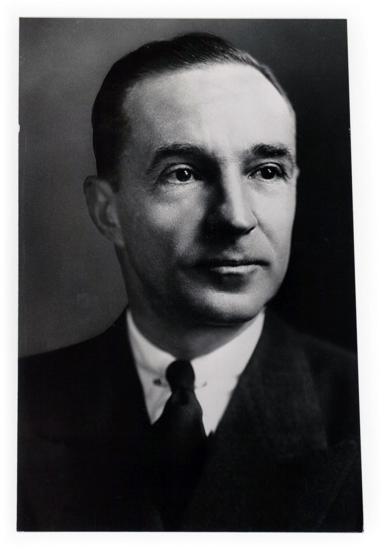 Edsel Ford - President Of Ford Motor Company - Vintage Press Photograph ...