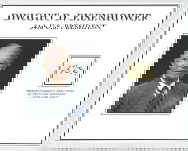 HISTORY & CULTURE Auction on Mar 05, 2024 by JG Autographs in MA