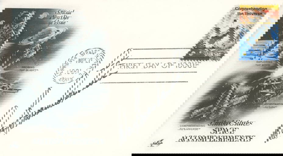 Daniel Brandenstein Nasa Astronaut Autographed First Day Postal Cover