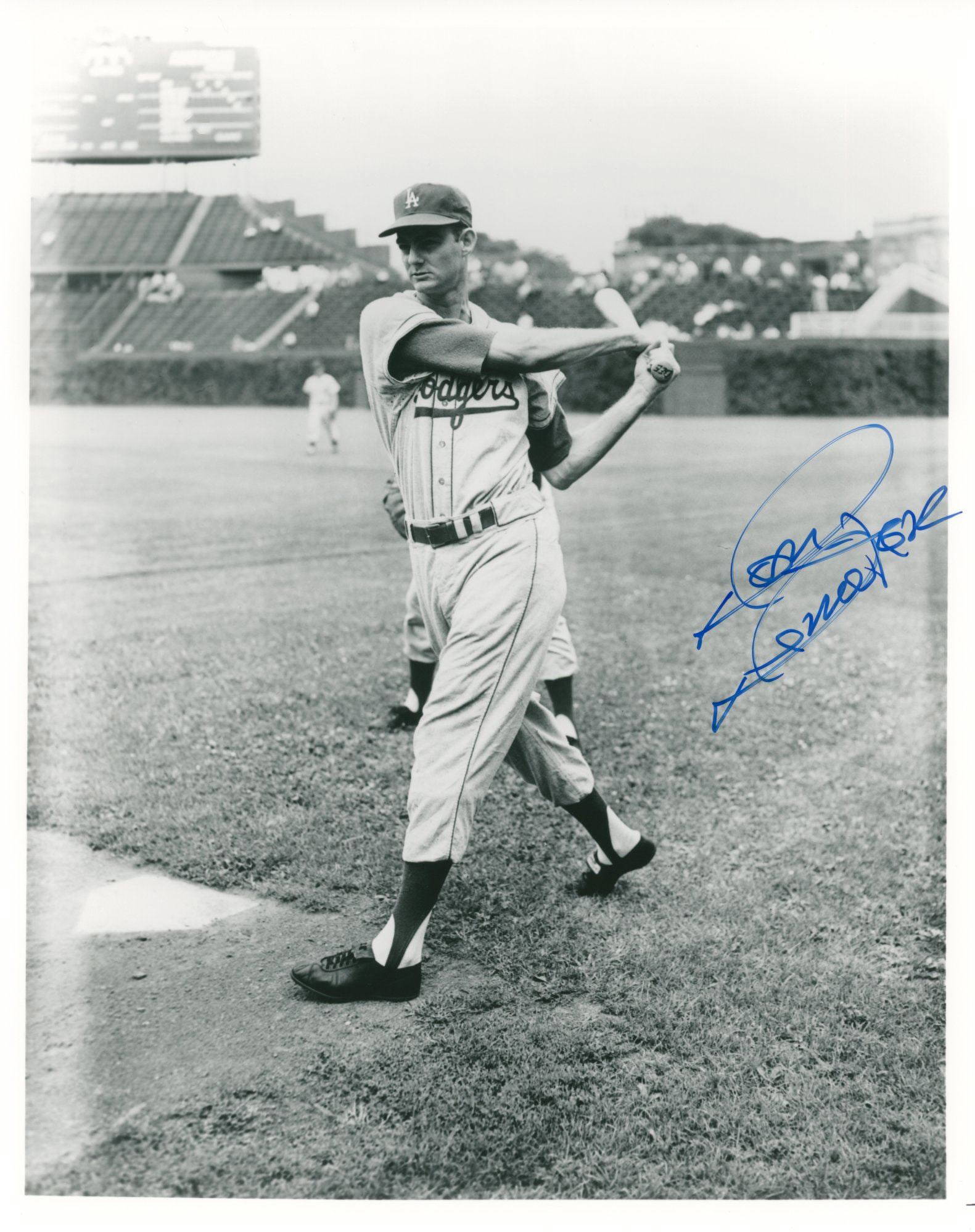 Don Demeter - Mlb Baseball: La Dodgers - Autographed 8x10 Photo Auction