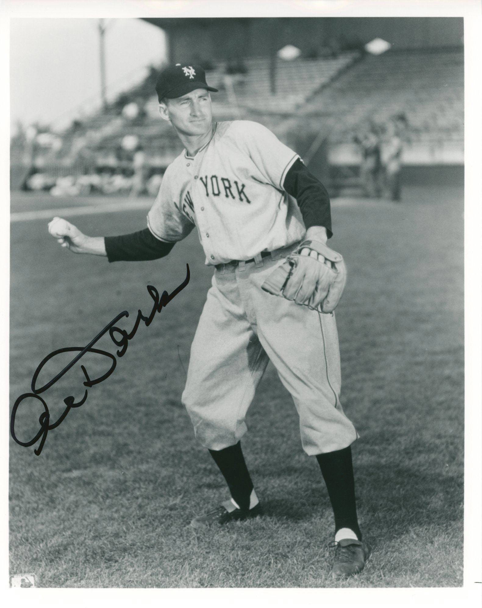 Alvin Dark (d. 2014) - Mlb: New York Giants - Autographed 8 X 10" Photo ...