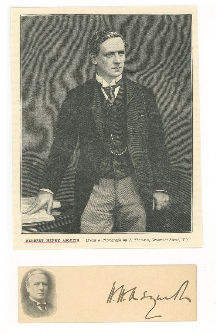 Herbert Henry Asquith - Prime Minister Of The United Kingdom - Clipped ...