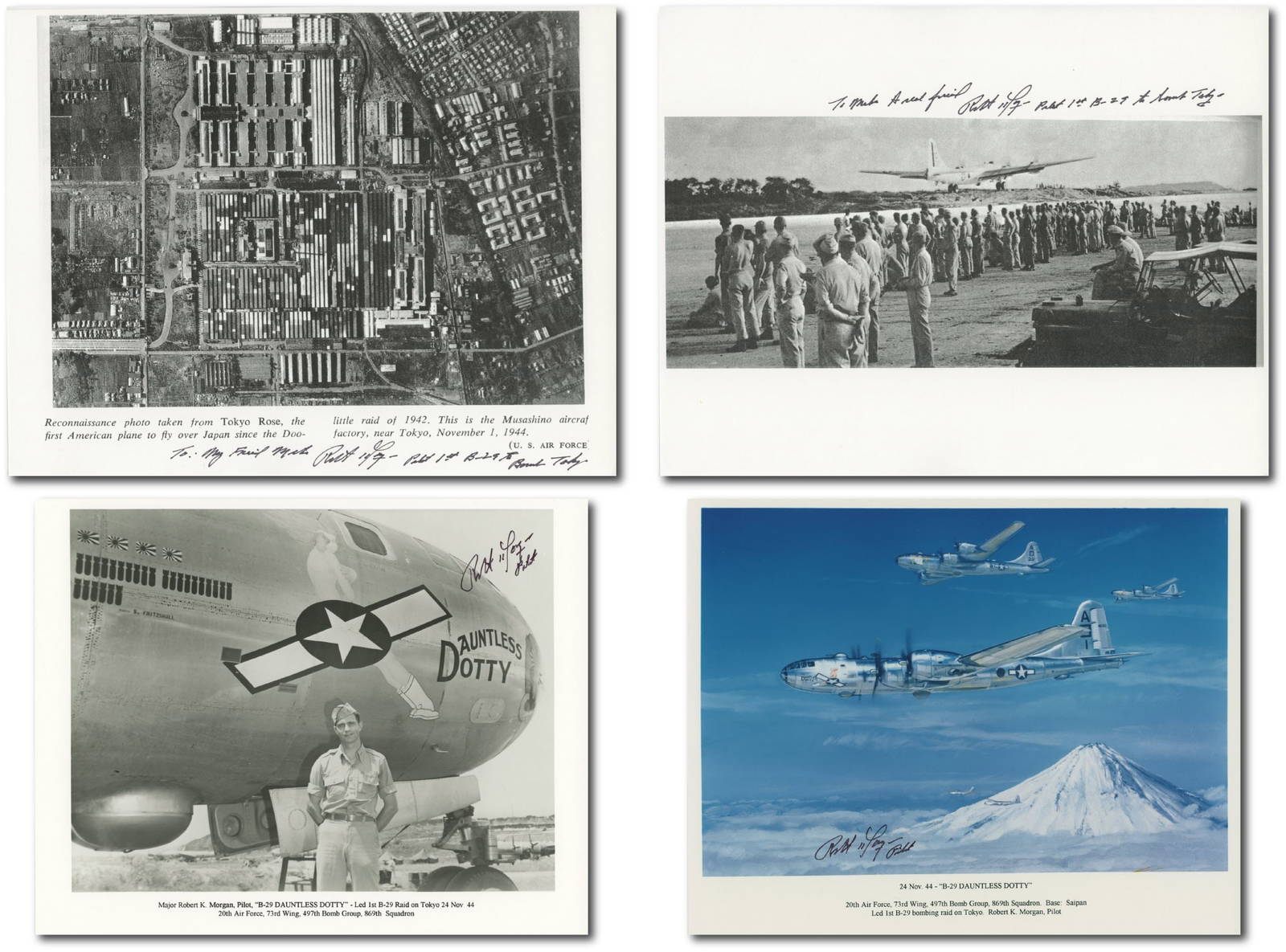 Robert K. Morgan - Wwii Memphis Belle Commander & Notable Pilot ...