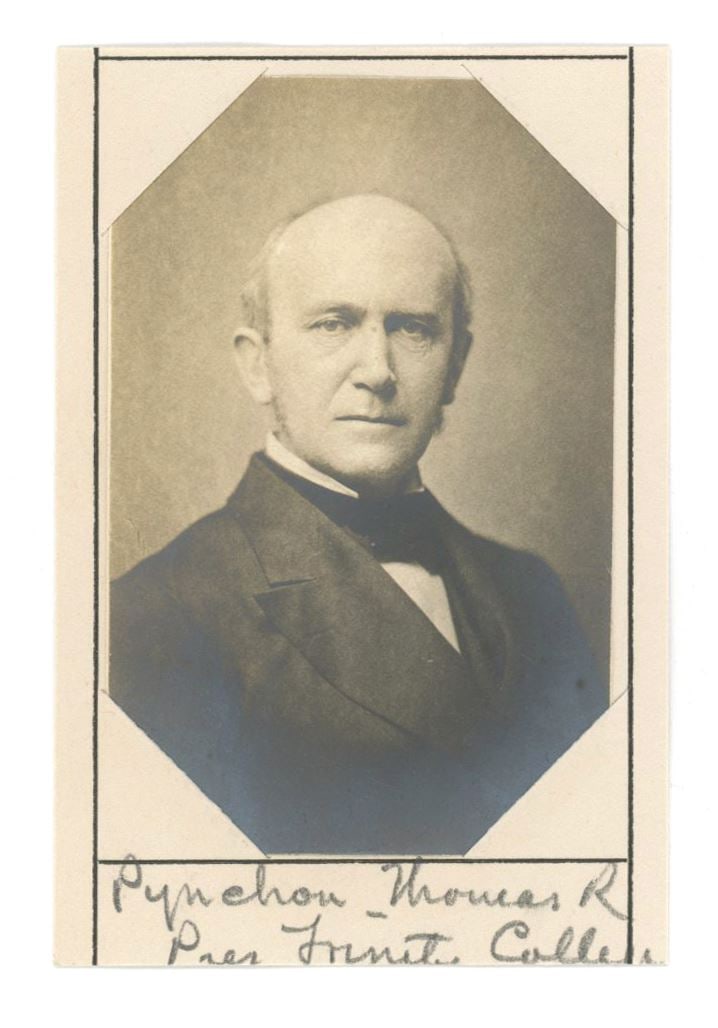 Thomas Ruggles Pynchon - Trinity College President - Original Silver ...