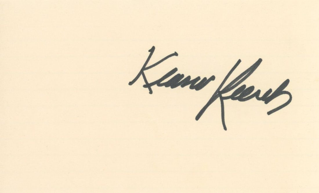 Keanu Reeves Rare Very Early Career Autographed 5 X 3" Card With Full ...