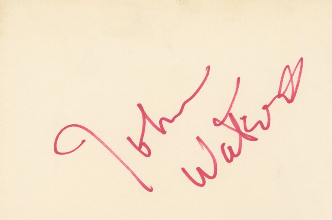 John Waters - Iconic Writer & Film Maker - Autographed 6 X 4" Card With ...