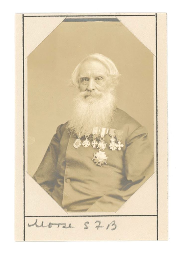 Samuel F.b. Morse - Electric Telegraph & Morse Code Inventor - Silver ...