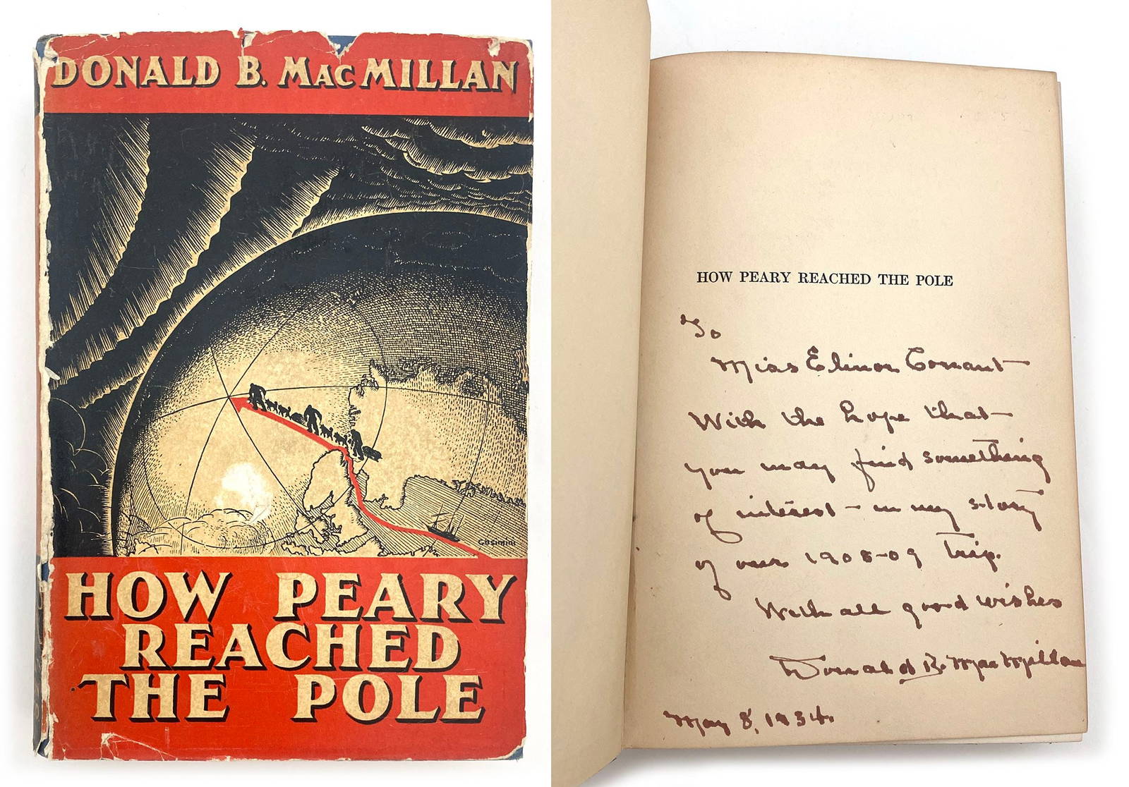 Donald Macmillan - American Arctic Explorer And Associate Of Robert ...