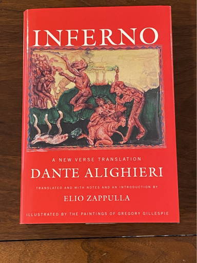 Inferno A New Translation By Elio Zappulla Signed & Inscribed First Edition