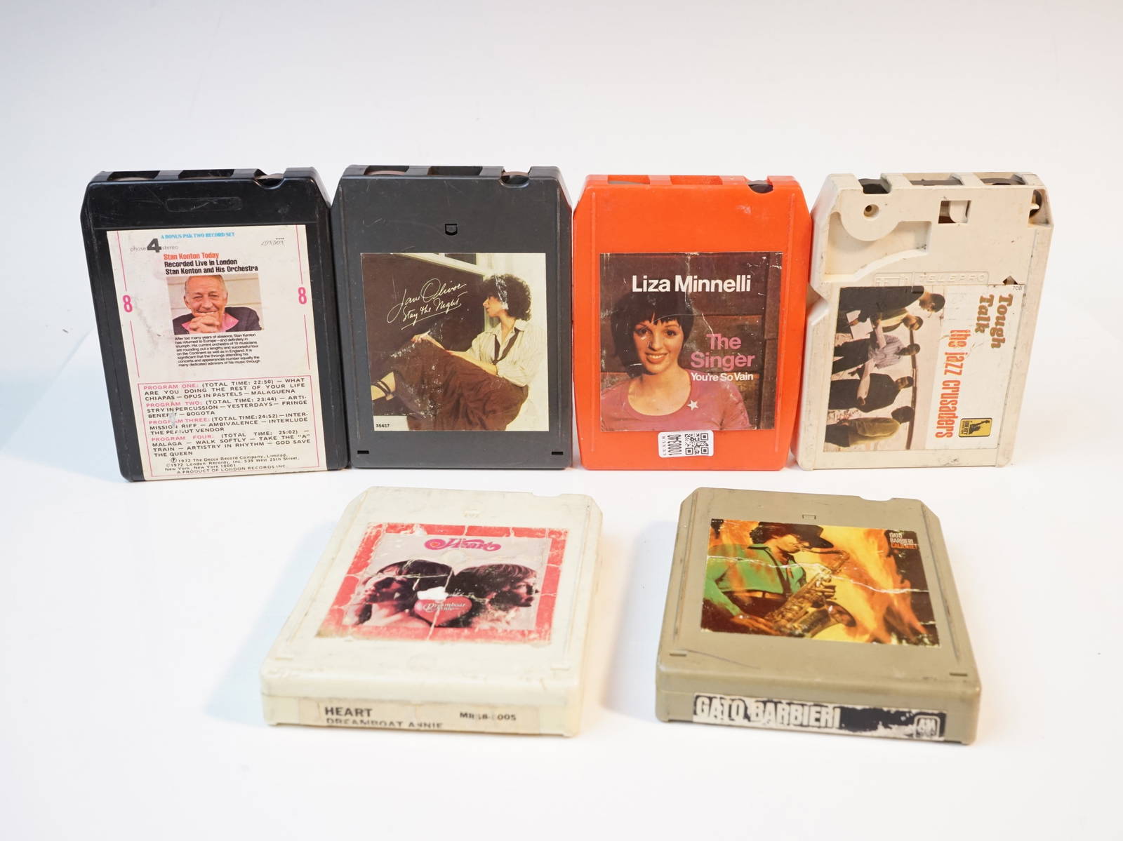Lot Of 6 Vintage 8 Track Tapes Auction