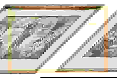 Saul Rabino (american 1892-1969)culture And Labor / American Jewish ...