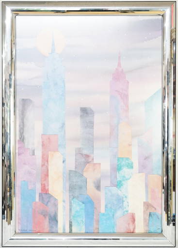 Henry Howells 1989 Signed Print ,empire Moon