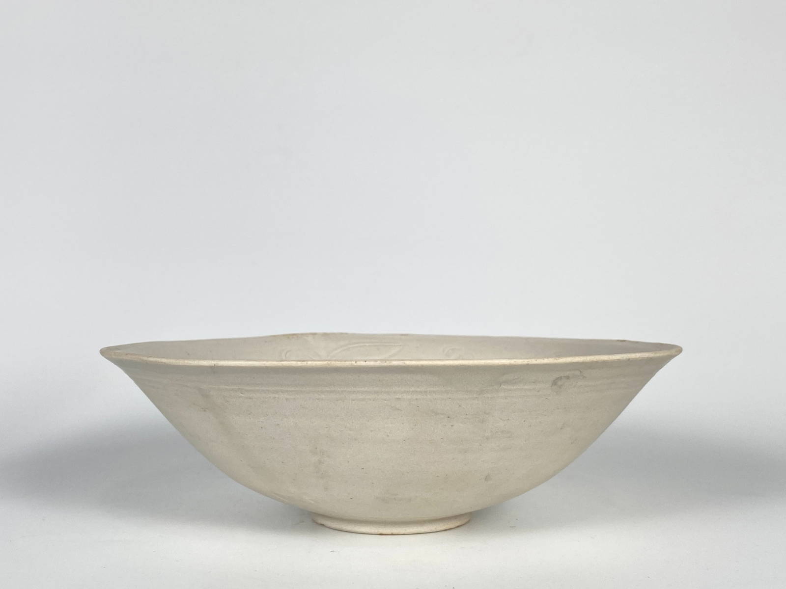 Chinese Carved Ding Kiln Bowl Auction